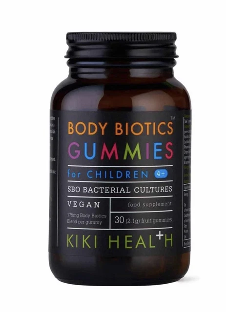 KIKI HEALTH BODY Biotics For Children Real Fruit Gummies £12.00 ...