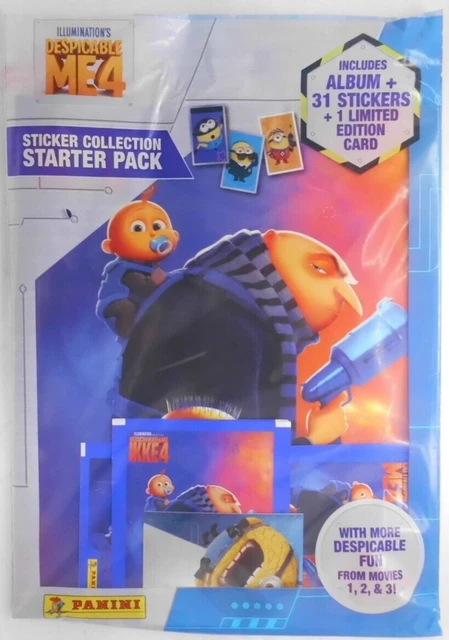 PANINI DESPICABLE ME 4 Stickers Collection Starter pack: Album 31 ...