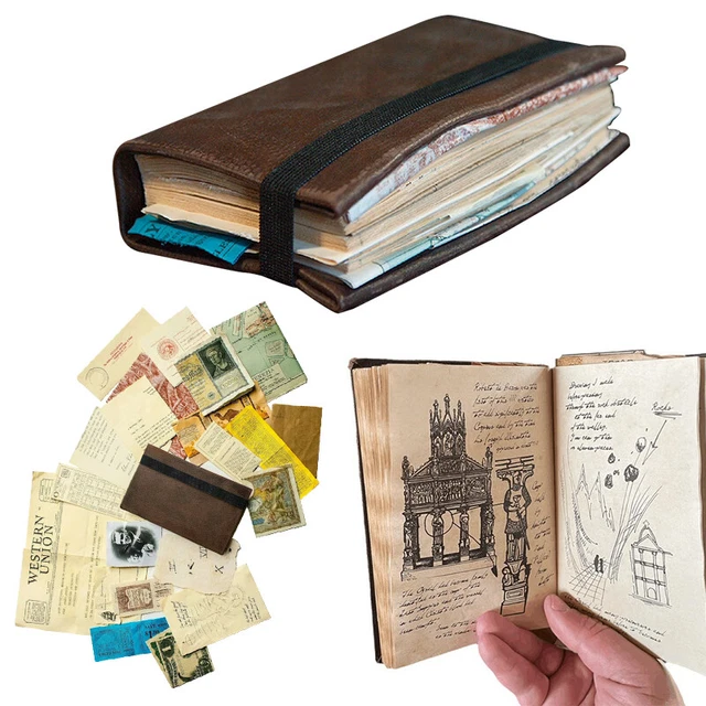 HOLY INDIANA JONES Grail Diary Prop with Deposits Replica Diary Movie ...