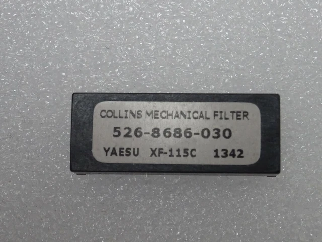 COLLINS MECHANICAL FILTER 526-8686-030 - 500Hz Bandwith 455Khz Centre ...