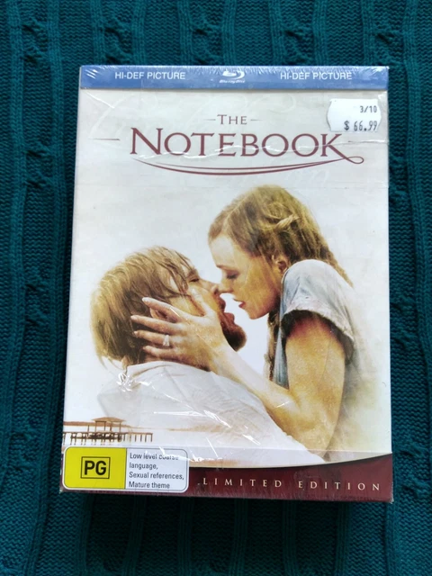 THE NOTEBOOK LIMITED Edition Gift Set- Blu-Ray- R-B- Like New (Sealed ...