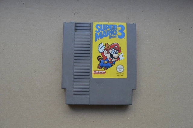 SUPER MARIO BROS 3 Nintendo Nes PAL original 8 bit ( Europe Vidéo Game ...