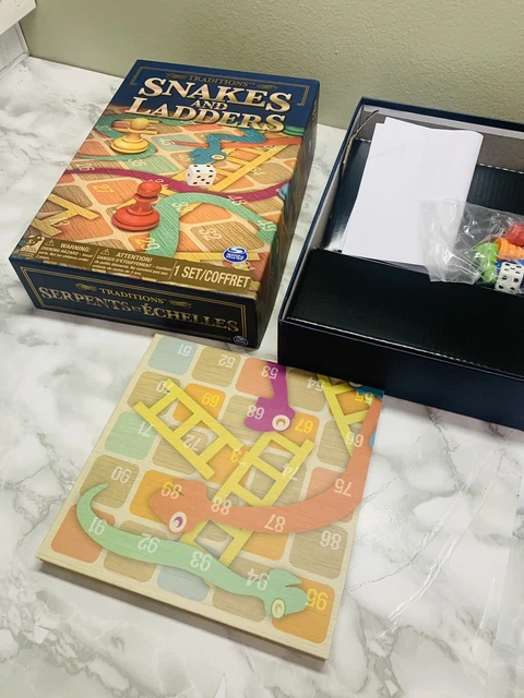 SNAKES AND LADDERS Game Set by TRADITIONS $15.00 - PicClick CA
