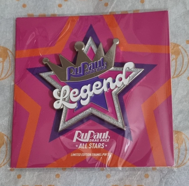 RUPAUL'S DRAG RACE All Stars Legendary Legend Star Enamel Pin Badge £29 ...