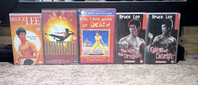 BRUCE LEE VHS 5 Tapes Bundle. £15.51 - PicClick UK