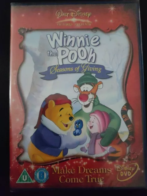 WINNIE THE POOH: Seasons of Giving DVD Disney Classic, New & Sealed £1. ...
