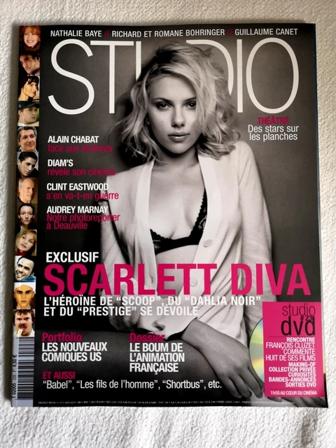 STUDIO MAGAZINE 2006 Scarlett Johansson /Clint Eastwood / Diam's / Nathalie Baye EUR 14,00 ...