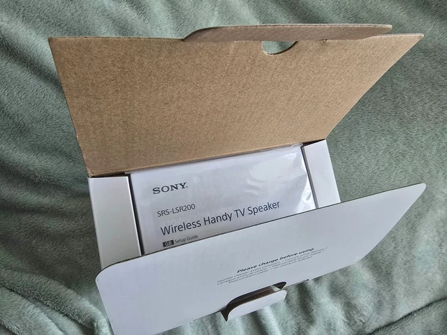 SONY SRS-LSR200 WIRELESS Handy TV Speaker - BRAND NEW UNUSED £119.99 ...