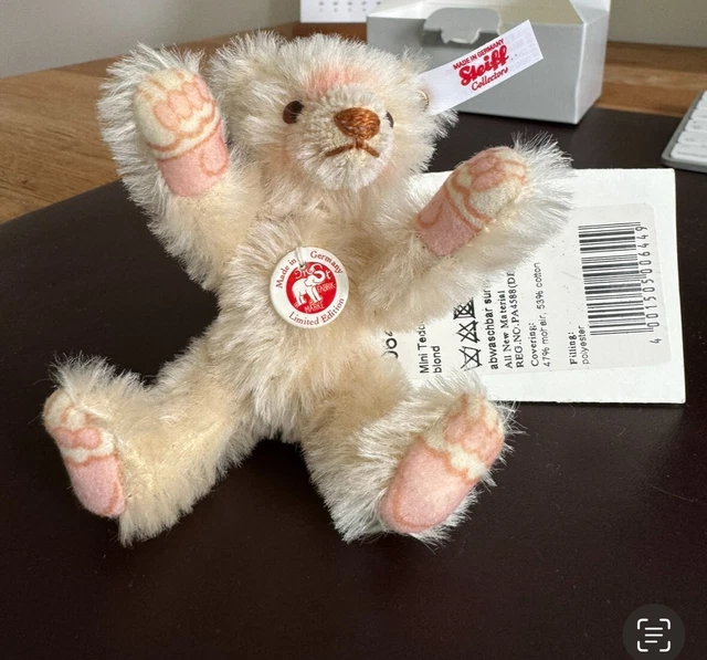 DICKY MINI TEDDY Bear by Steiff - EAN 006449 £70.00 - PicClick UK