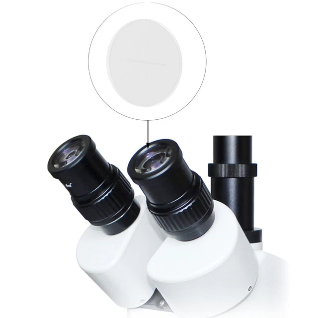 OCULAR MICROMETER EYEPIECE High- Reticle Calibration £9.25 - PicClick UK