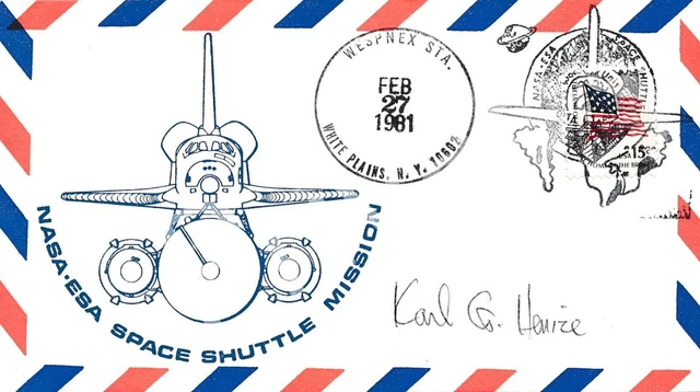 NASA AUTOGRAMM Franklin Ramón Chang-Díaz STS-61-C Spaceshuttle Columbia ...