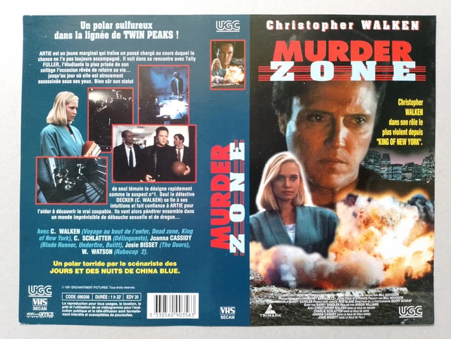 JAQUETTE VHS - Murder Zone - Vhs Sleeve EUR 5,00 - PicClick FR