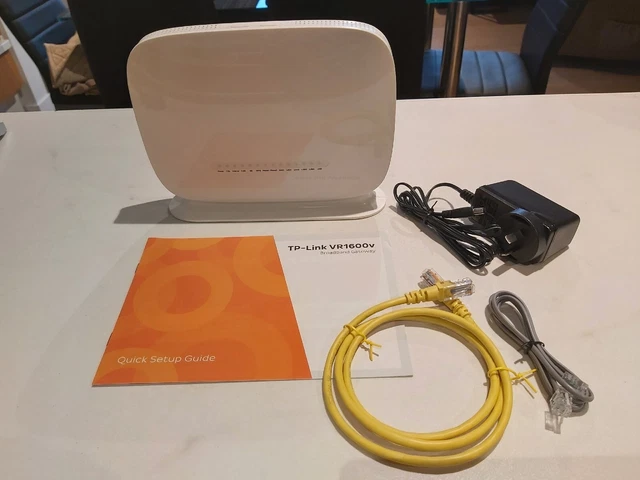 TP-LINK ARCHER VR1600V V2 AC1600 Wireless Dual Band Gbit VoIP VDSL/ADSL ...