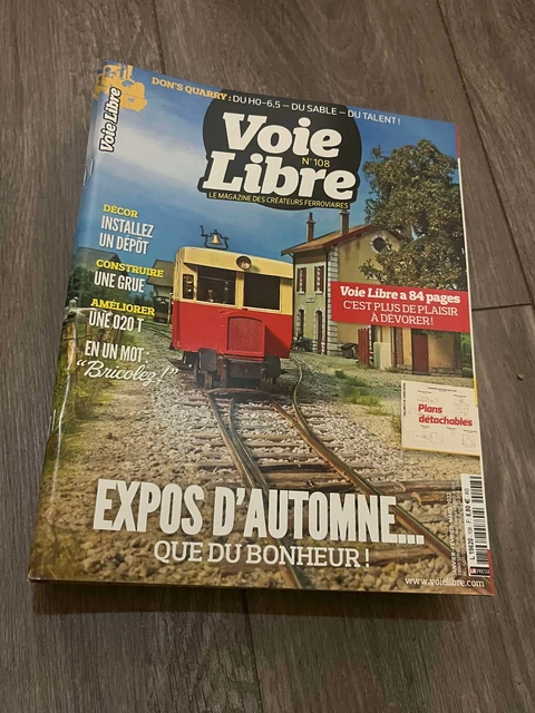 MAGAZINE MODÉLISME FERROVIAIRE, Voie Libre, N°108 EUR 8,90 - PicClick FR