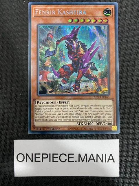 ENCHÈRE YU-GI-OH! LOT 20. Fenrir Kashtira MP23-FR163 1st Secrète Rare EUR 7,50 - PicClick IT
