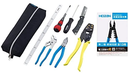 HOZAN ELECTRIC CONSTRUCTION Test tool Set Basic tool set DK-29 With ...
