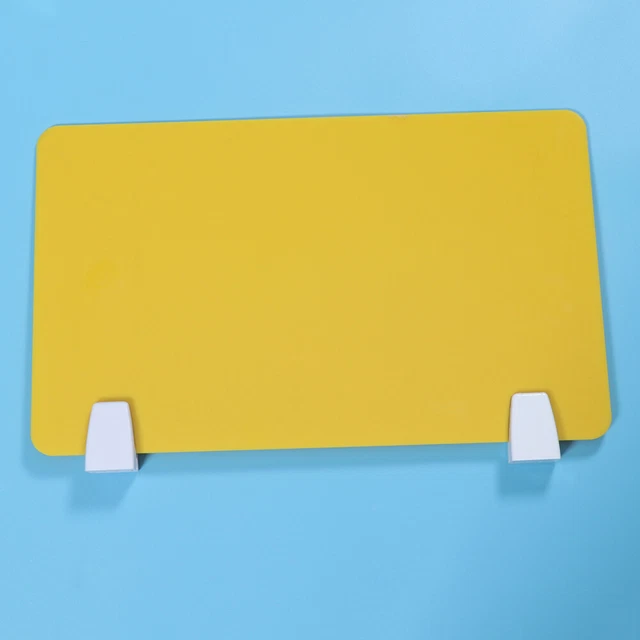 OFFICE TABLE SEPARATOR Desktop Partition Board Dividing Line £26.51 ...