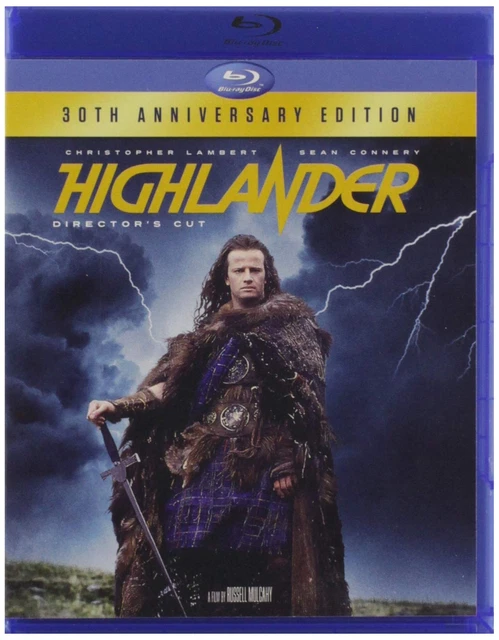 HIGHLANDER : 30TH Anniversary (Blu-ray) Christopher Lambert Roxanne ...
