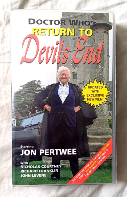 DOCTOR WHO RETURN TO DEVILS END VHS VIDEO The Daemons. Jon Pertwee ...