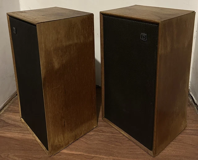 BRITISH DYNATRON SPEAKERS LS 1428 - Vintage speakers - Teak wood ...