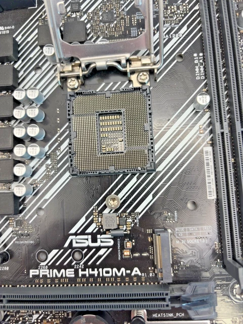 ASUS PRIME H410M-A LGA1200 DDR4 Micro ATX Motherboard Intel H410 ...