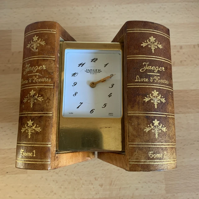 PENDULE JAEGER LIVRE d’heures EUR 99,00 - PicClick FR
