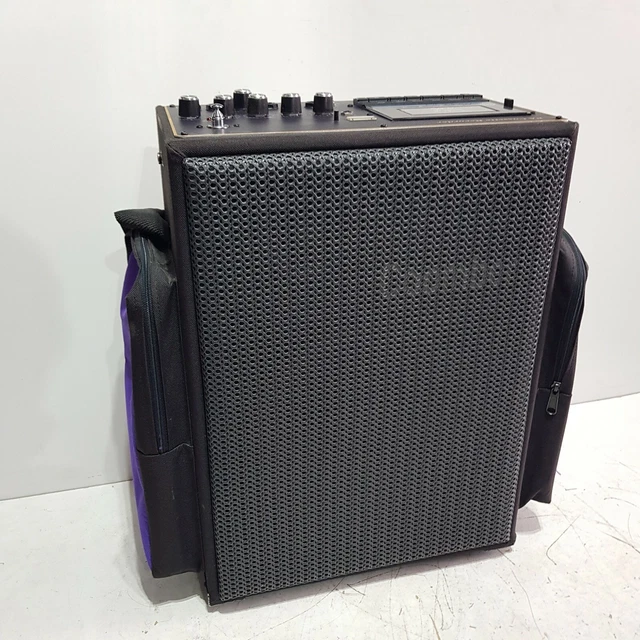 COOMBER PA CASSETTE Recorder Active Speaker Model 2085/W + Mic CASSETTE ...