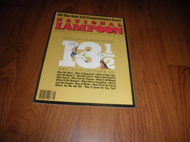 VINTAGE NATIONAL LAMPOON Magazine-"COLLECTORS HEIRLOOM EDITION " Sept ...