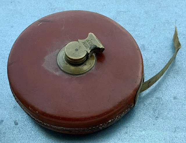 WW2 GERMAN WEHRMACHT Issue 20 Meter Measuring Tape WAR RELIC RARE EUR ...