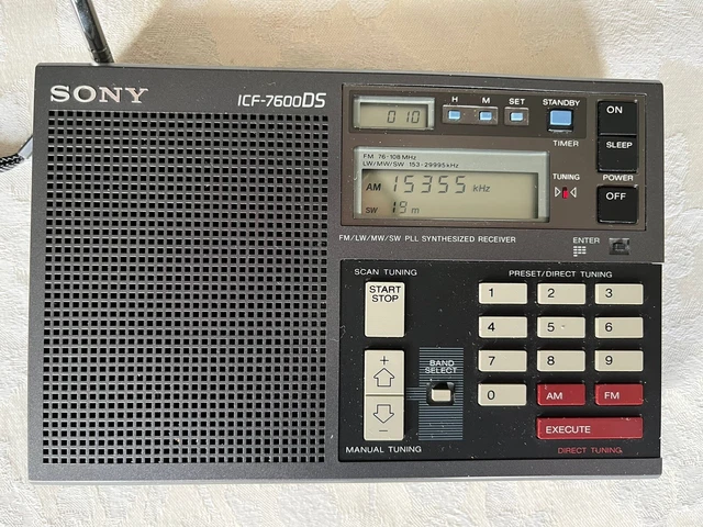 SONY ICF-7600 DS Shortwave Portable EUR 209,75 - PicClick IT