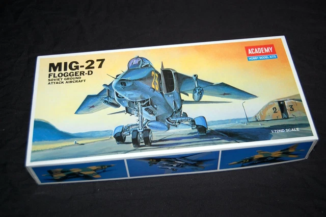 ACADEMY 1/72 SCALE Mikoyan Gurevich MiG-27 Flogger D Model Kit EUR 5,86 ...