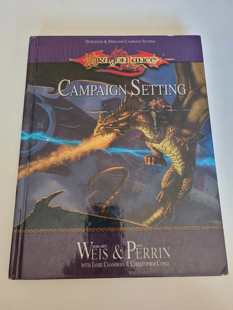 DUNGEONS & DRAGONS DragonLance Campaign Setting RPG 3rd Edition 3E ...