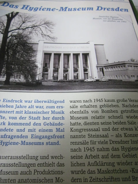 DAS WAR DIE DDR N Heimat Sehenswürdigkeiten Das Hygiene Musum in Dresden EUR 3,60 - PicClick DE