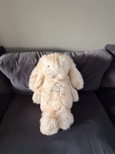 #001 - JELLYCAT Springlowe Luxe Bunny - BNWT £110.00 - PicClick UK