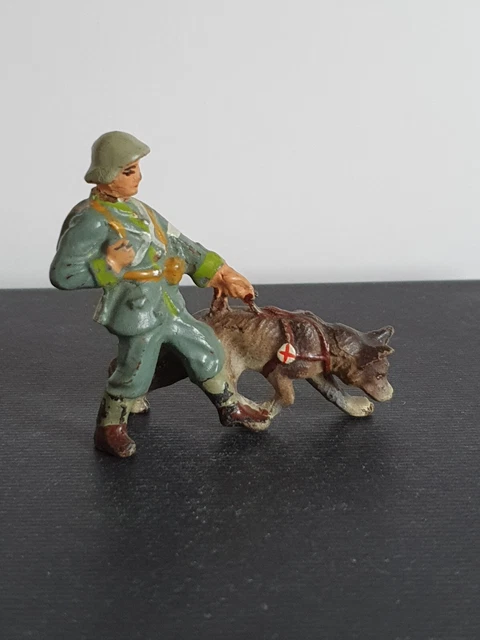 ELASTOLIN LINEOL SOLDAT Sanitäter Sanitätshund Rot Kreuz Militär WK Masse EUR 54,99 - PicClick DE