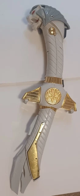 ÉPÉE VINTAGE POWER Rangers White Ranger Talking SABA Bandai EUR 56,17 ...