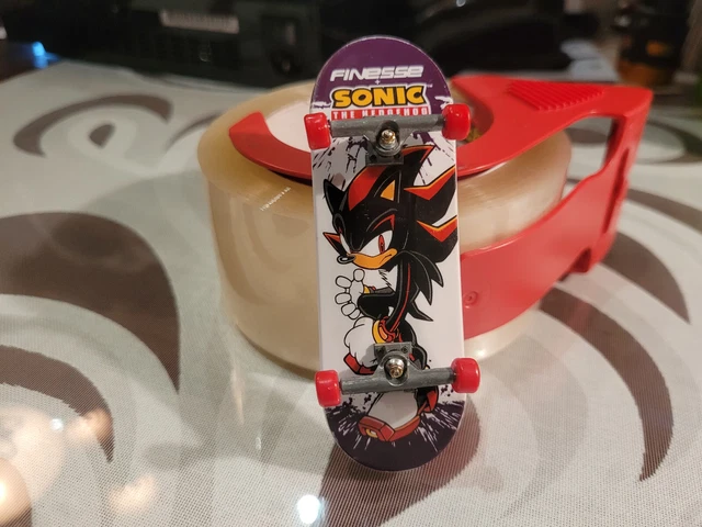 RARE TECH DECK FINESSE Sonic the Hedgehog SHADOW Fingerboard Series 12 ...