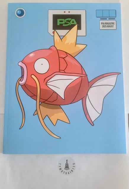 PSA MAGAZINE AUGUST 2025 Volume 17 Magikarp Base Cover $20.99 - PicClick CA