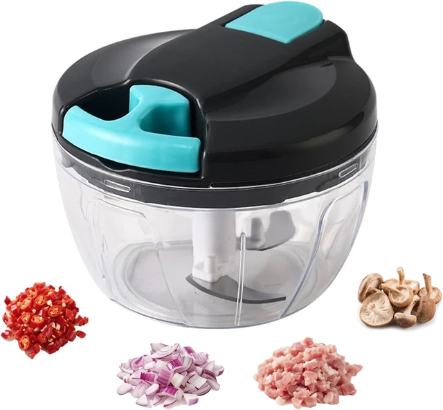 DDUP MULTI-FUNCTION MANUAL Food Chopper, Processor Vegetable, Portable ...