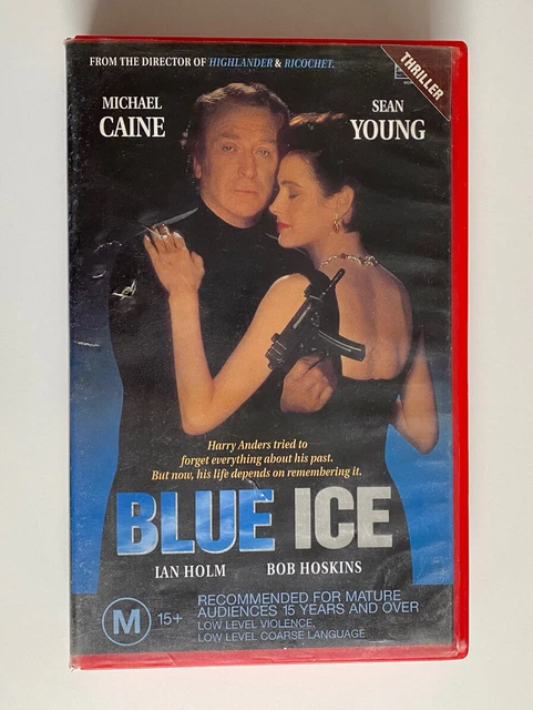 BLUE ICE [VHS] Columbia Tristar Video 1992 Ex-Rental Tape Mulcahy Caine ...