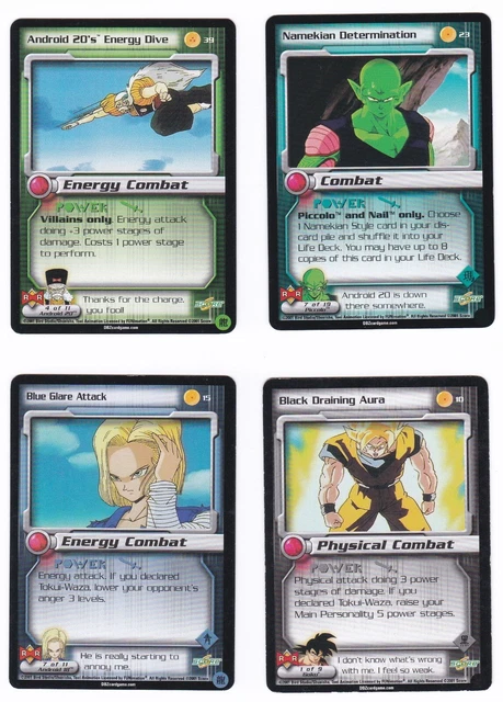 DRAGON BALL Z Card Bundle Android Saga Goku Piccolo SCORE DBZ CCG TCG ...