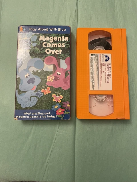 BLUES CLUES - Magenta Comes Over (VHS, 2000) EUR 11,02 - PicClick FR