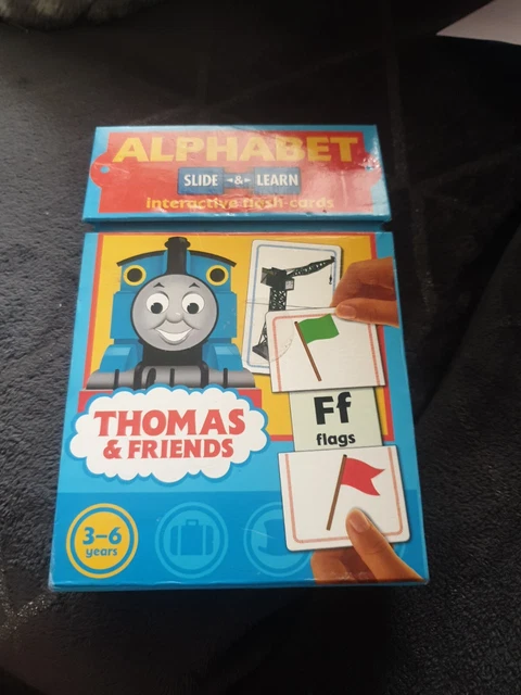 THOMAS AND FRIENDS Slide and Learn Interactive Flashcards - Alphabet £9 ...