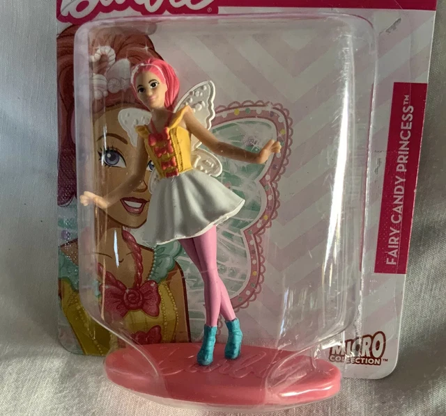 BARBIE CAKE TOPPER Fairy Candy Princess Mattel Mini Figure £6.89 ...