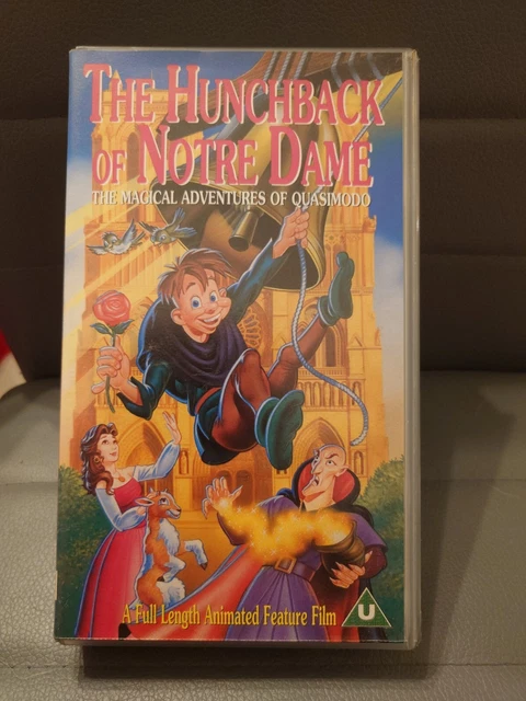 THE ADVENTURES OF Quasimodo The Hunchback of Notre Dame PAL VHS Video ...