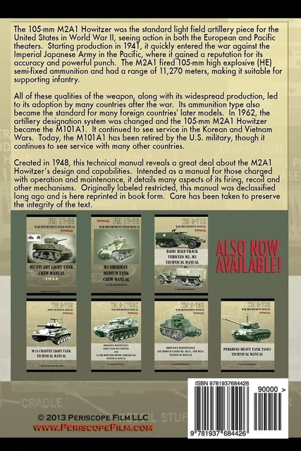 TM9-325 105MM HOWITZER M2A1 Technical Manual | Department Of The Army ...