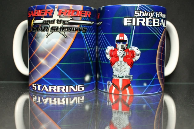 SABER RIDER AND the Star Sheriffs - Fireball Hikari N°4 Kaffeepott ...