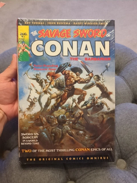 THE SAVAGE SWORD of Conan: The Original Comics Omnibus Vol.1 by Roy ...