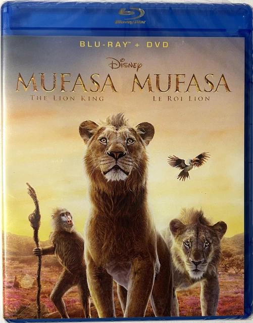 MUFASA: THE LION King (Blu-ray + DVD) $18.50 - PicClick CA