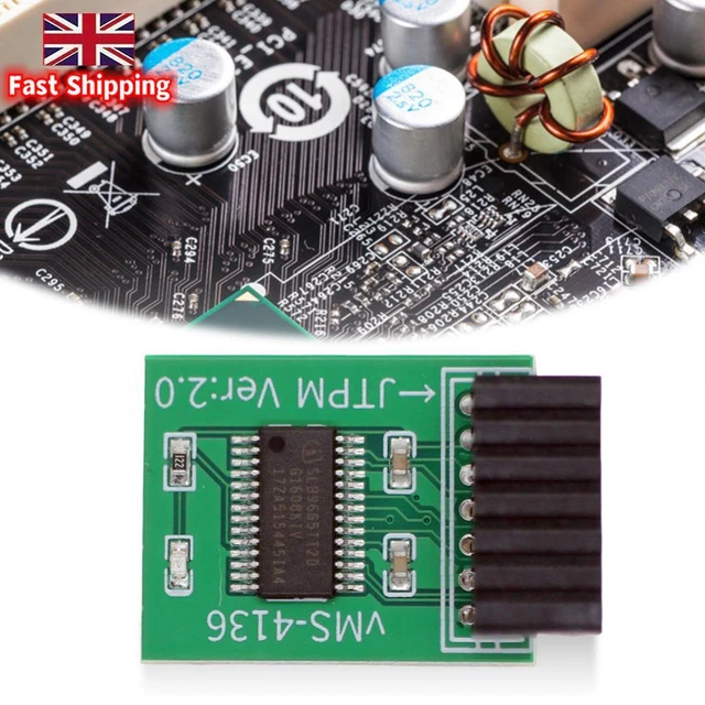 TPM 2.0 MODULE Encryption Security Module Remote Card for Win11 (MSI ...